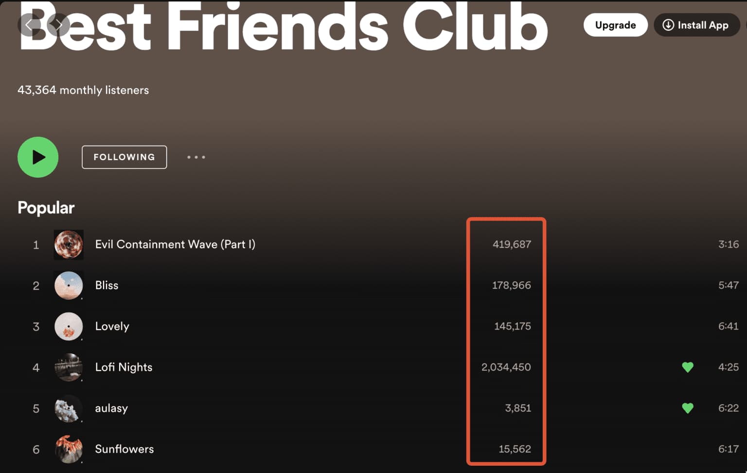 How To Check Spotify Streams, Listens & Play Counts