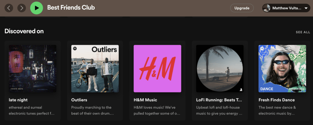 Spotify's Discovered On Section & Playlists Explained (& Organic ...